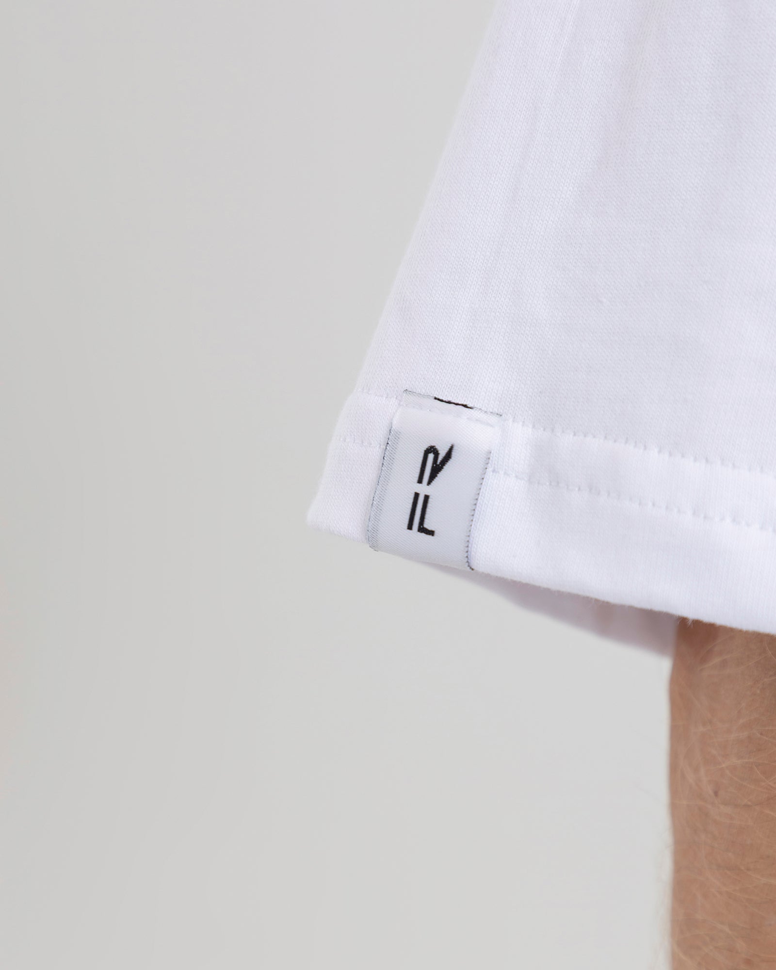 Camiseta oversize Always Smile blanco new dawn FIBER